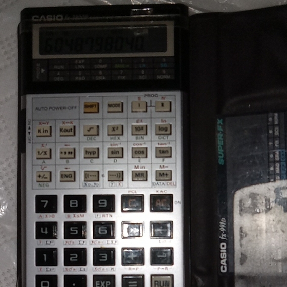 Casio | Other | Casio Black And White Scientific Calculator With Cover ...